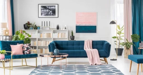 Culoarea albastră în designul interior: 5 motive să alegi aceasta ...